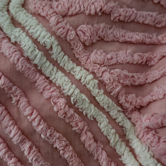 Vintage | Other | Vintage Chenille Baby Blanket With Ice Skater | Poshmark